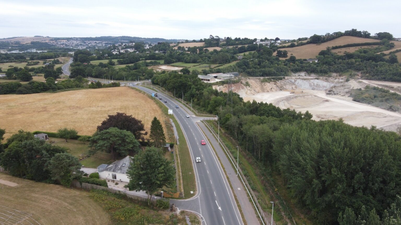 Background - A382 carbon negative road
