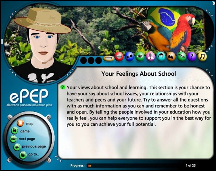 ePEP online - guidance notes - Children, families and education