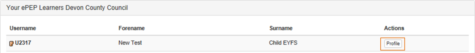 ePEP online - guidance notes - Children, families and education