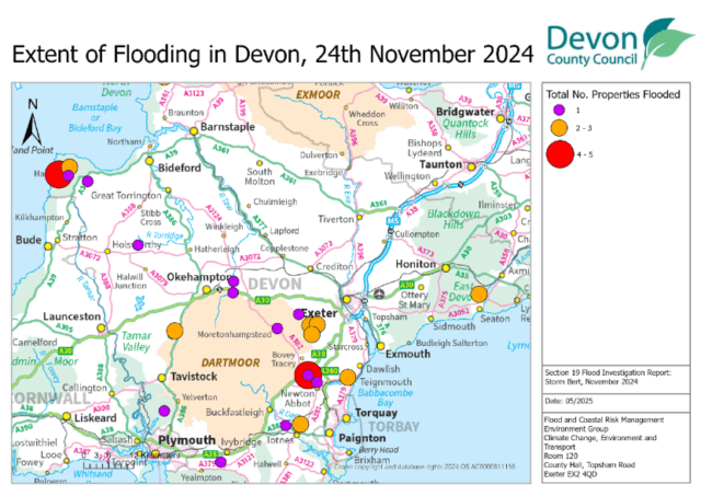 Storm Bert Floods, 24th November 2024 - Flood Risk Management
