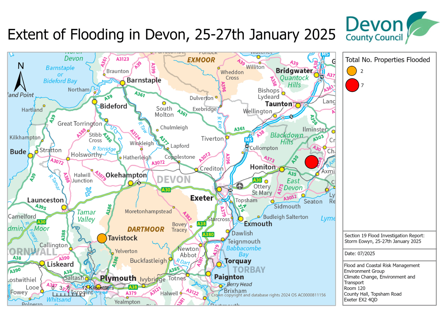 Storm Eowyn 25-27th January 2025 - Flood Risk Management