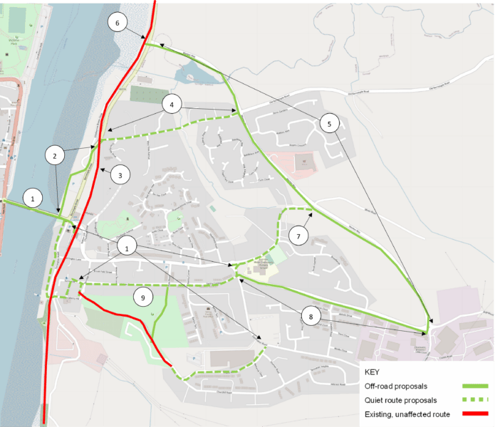 Barnstaple with Bideford and Northam Local Cycling and Walking ...