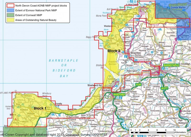 North Devon Coast AONB NMP Project - Historic environment