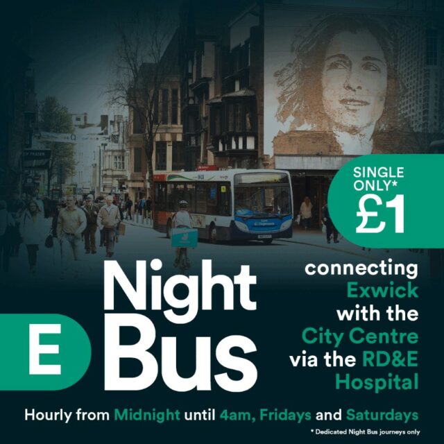 Devon County Council and Stagecoach South West launch brand new night ...