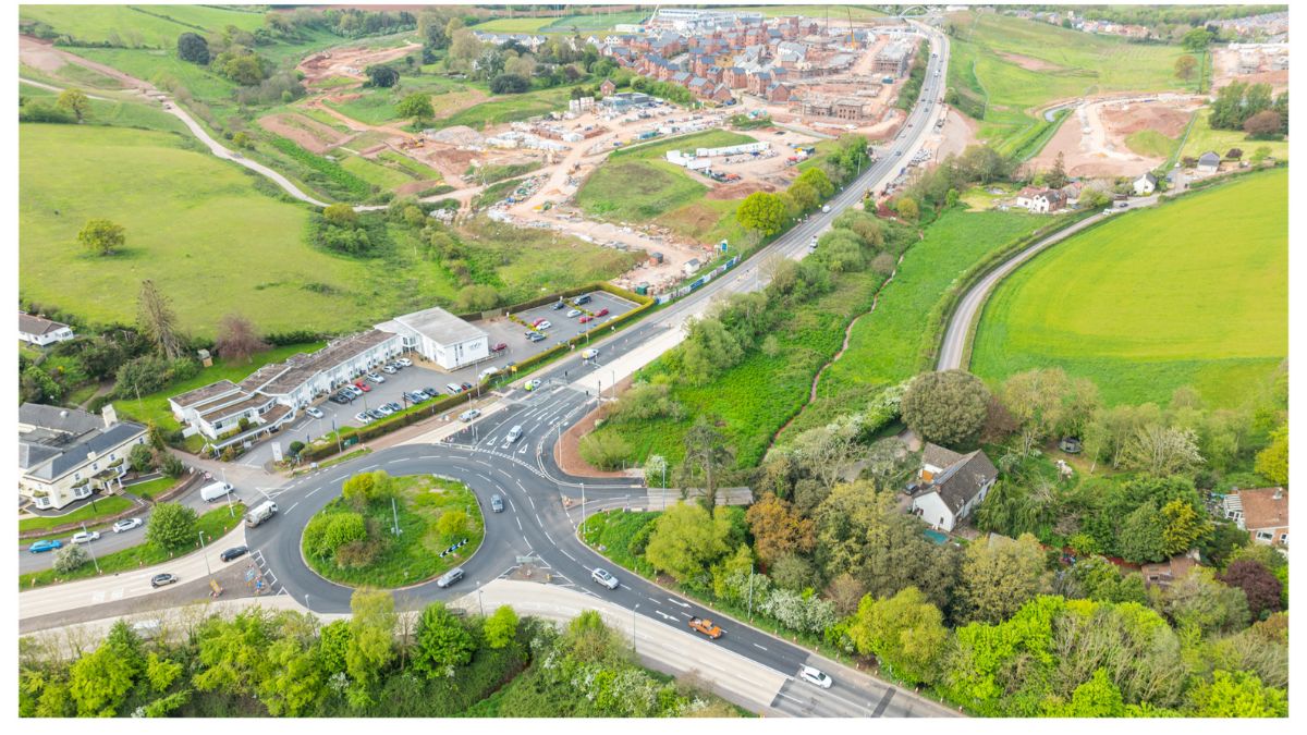 Devon Hotel roundabout improvements complete - News