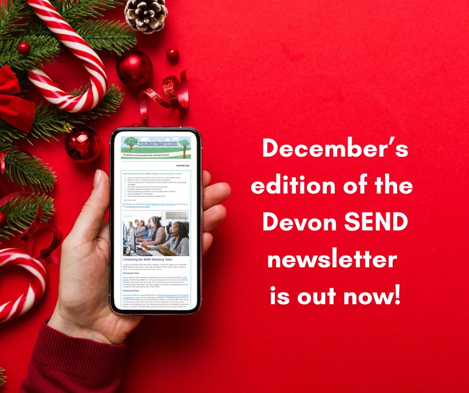 December's Devon SEND newsletter is out now! - News