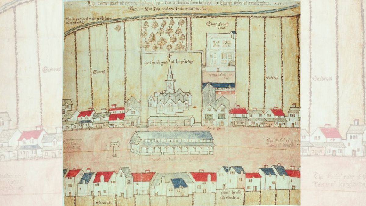 Rare Tudor map of Kingsbridge acquired for public access - News