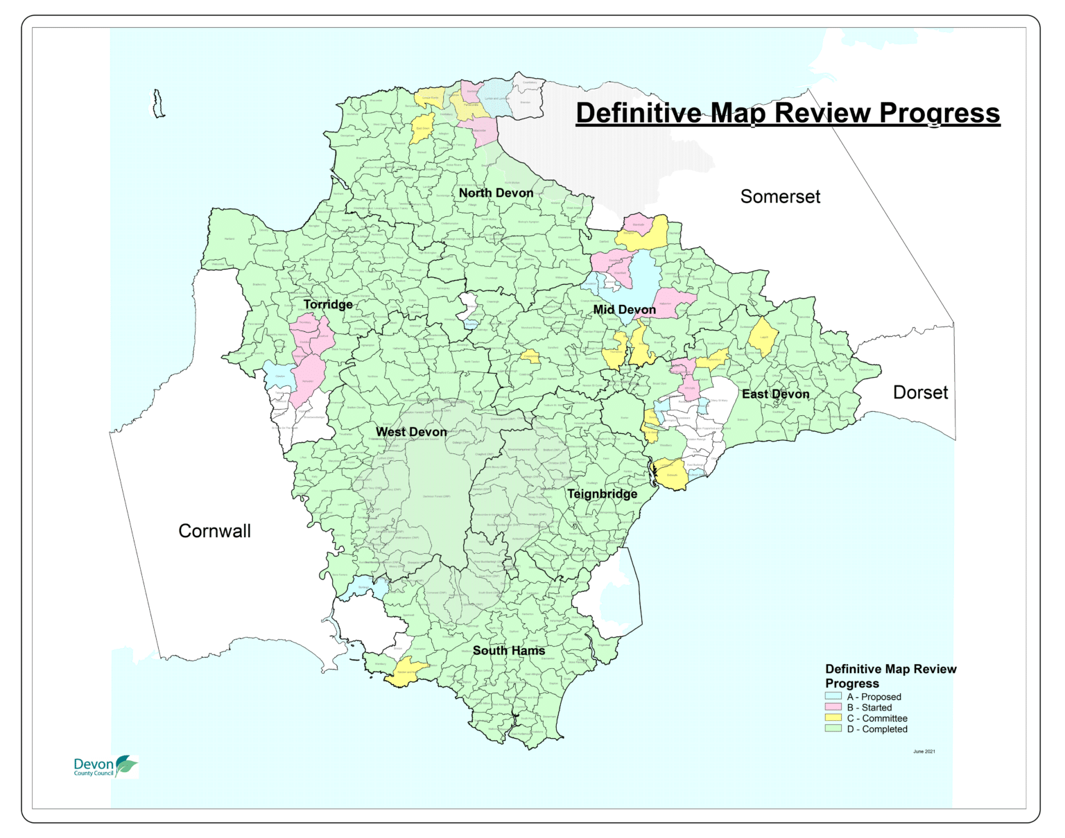 Definitive map review - Public Rights of Way