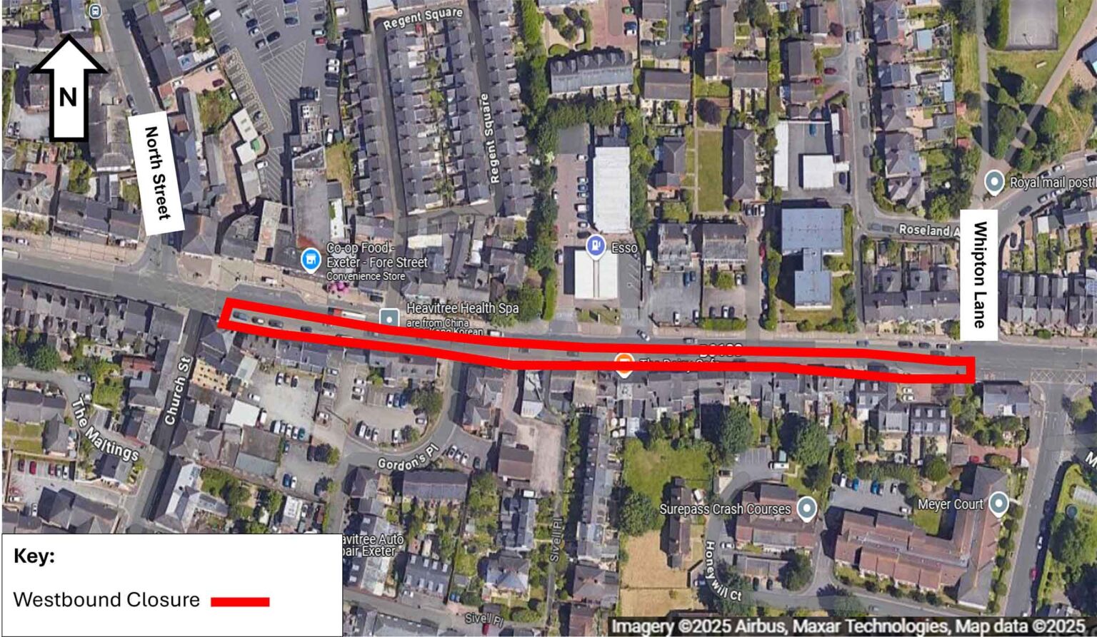 Exeter Bus Corridor Improvements - Roads and transport
