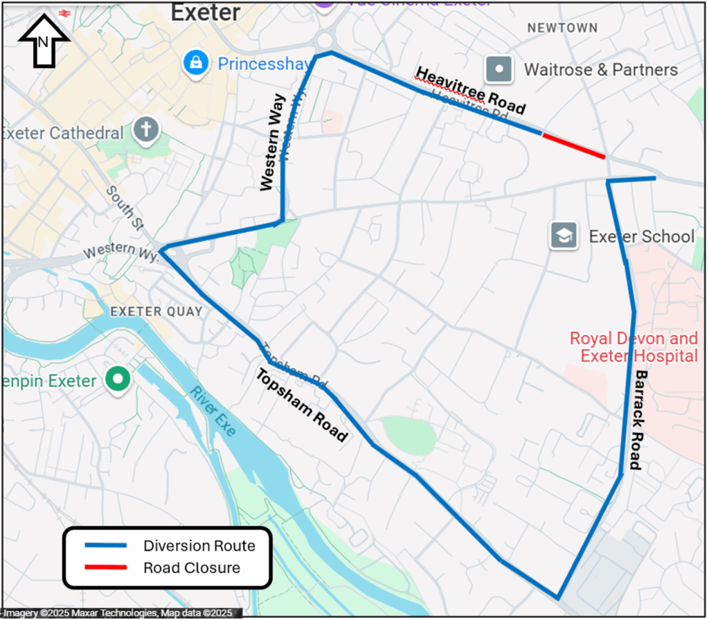 Exeter Bus Corridor Improvements - Roads and transport