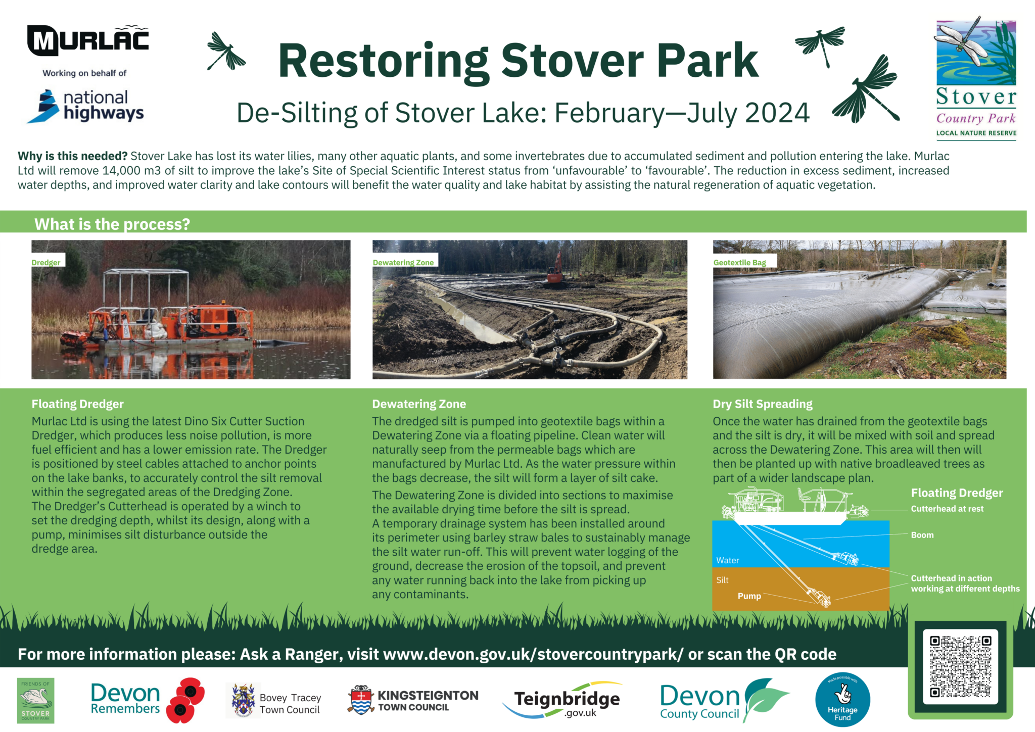 Restoration Programme - Stover Country Park