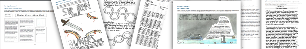 KS2 pupil writing collections - Support for schools and settings