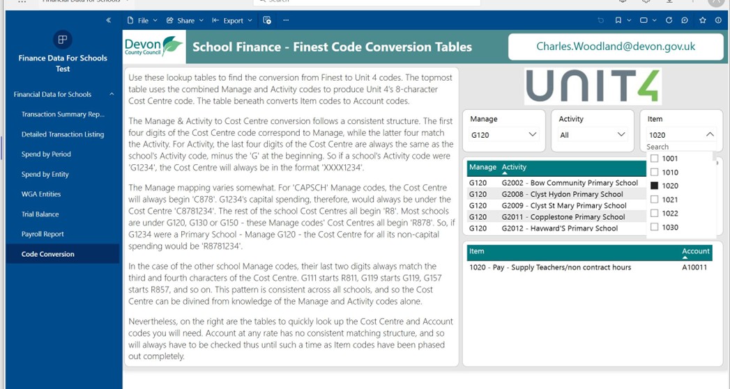 Administration 165: iTrent coding update for Maintained Schools ...