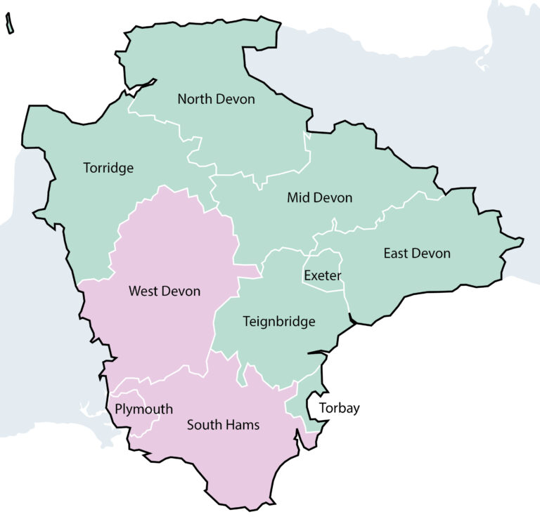 A two unitary model based on South West Devon and North East Devon ...