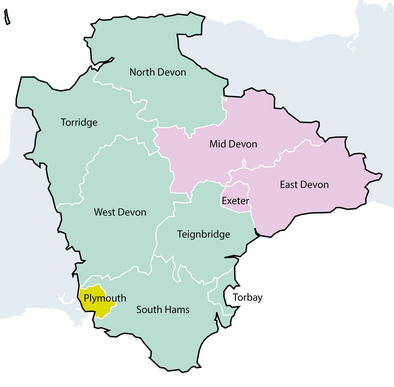 A three unitary model of Plymouth, Greater Exeter and the rest of Devon ...